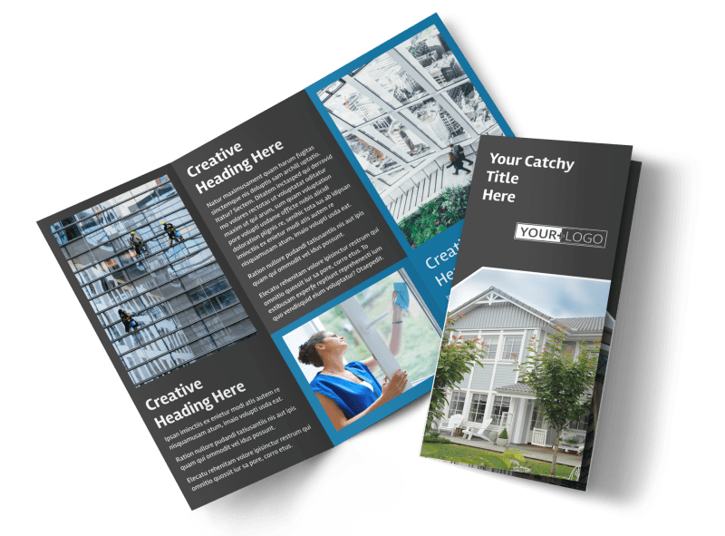 Window Cleaning Brochure Template MyCreativeShop