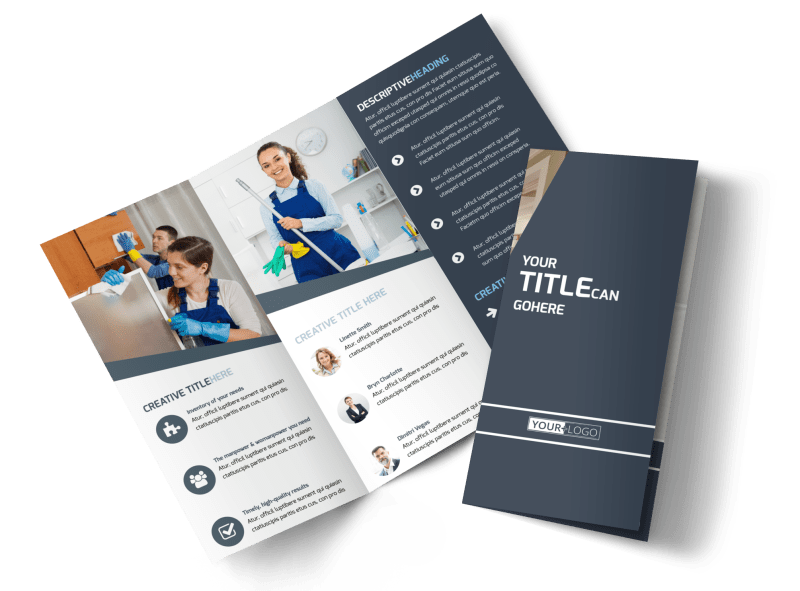 Apartment Cleaning Brochure Template MyCreativeShop
