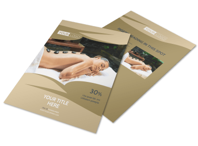 Day Spa Flyer Template | MyCreativeShop
