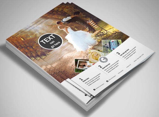 Wedding Photography Package Flyer Template
