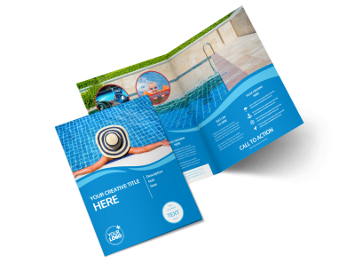 Pool Cleaning Brochure Template | MyCreativeShop