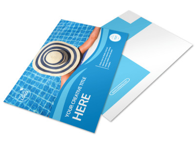 Pool Cleaning Business Card Template | MyCreativeShop