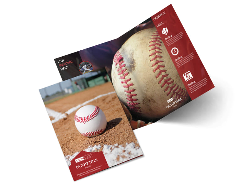 Baseball Brochure Templates MyCreativeShop
