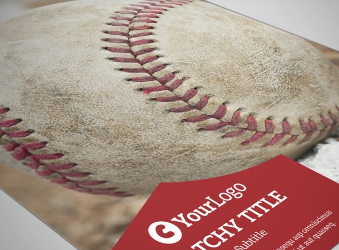 Baseball Camp Baseball Sports Camp Flyer Templates MyCreativeShop