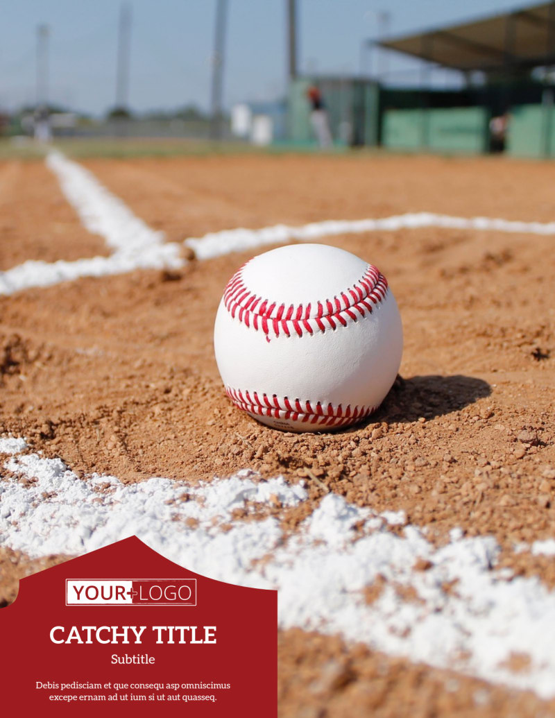 Automatizace ka Pizza Baseball Flyer Template Odjet Vzd lenost Tal r