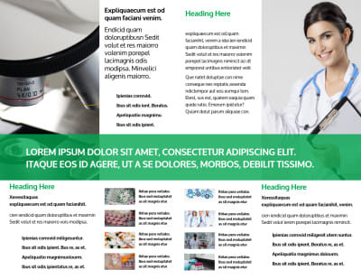 School of Pharmacy Brochure Template | MyCreativeShop