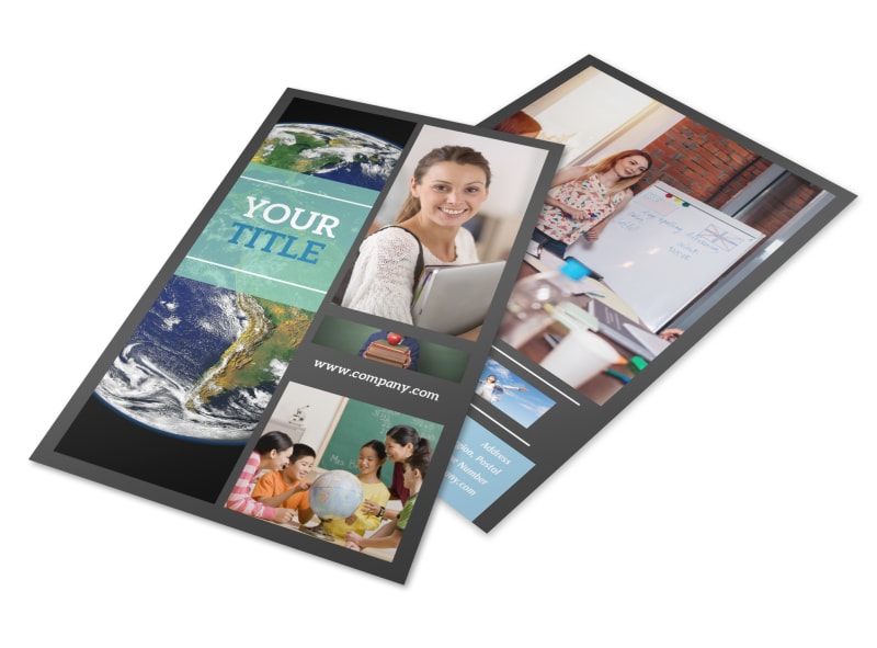 Language School Flyer Template | MyCreativeShop