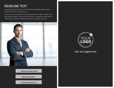 HR Services Brochure Template | MyCreativeShop