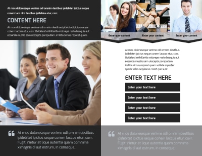 HR Services Brochure Template | MyCreativeShop
