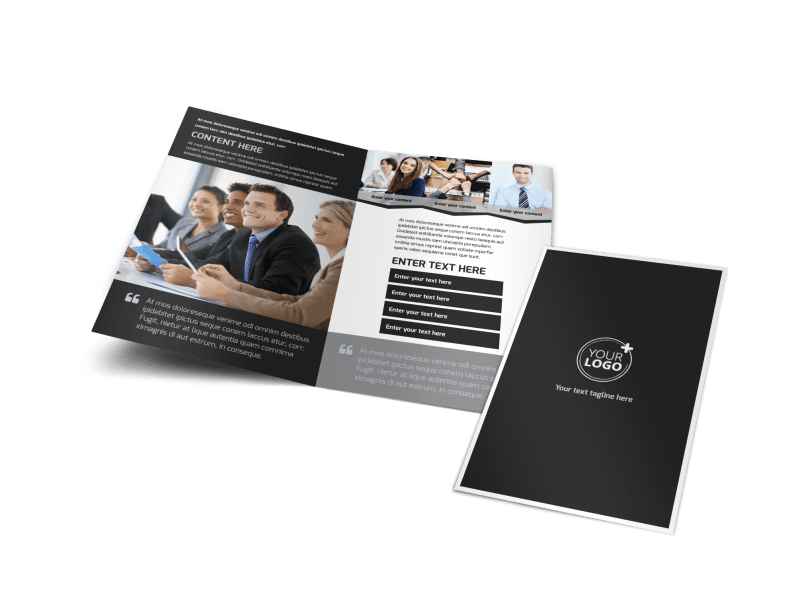 HR Services Brochure Template | MyCreativeShop