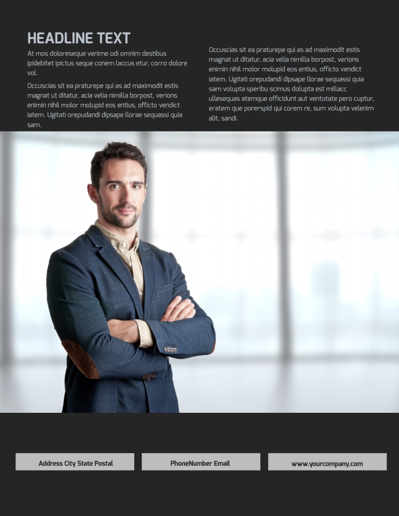 HR Services Flyer Template | MyCreativeShop