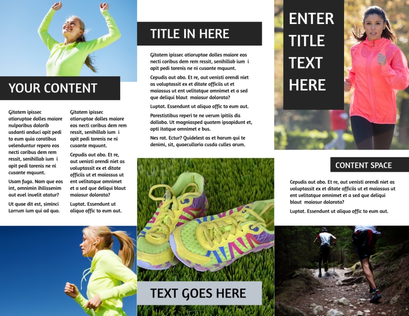Running Clubs Brochure Template | MyCreativeShop