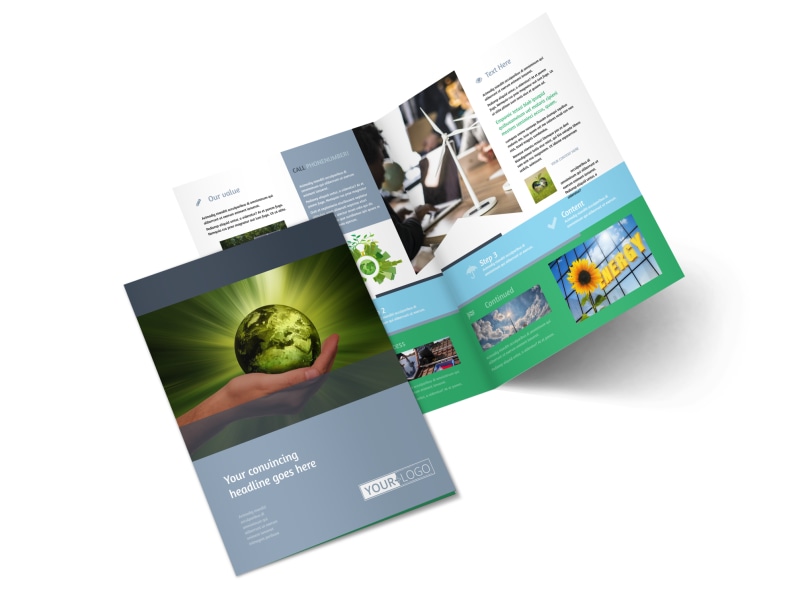 Energy Conservation Consultants Brochure Template