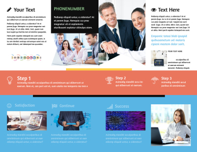 Project Management Consulting Firm Brochure Template