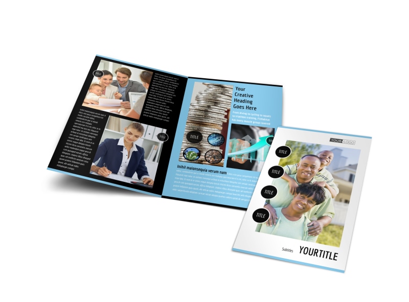 Financial Planning Brochure Template | MyCreativeShop
