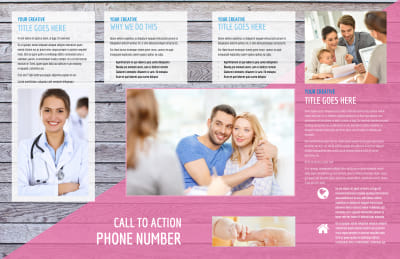 Fertility Clinic Brochure Template | MyCreativeShop
