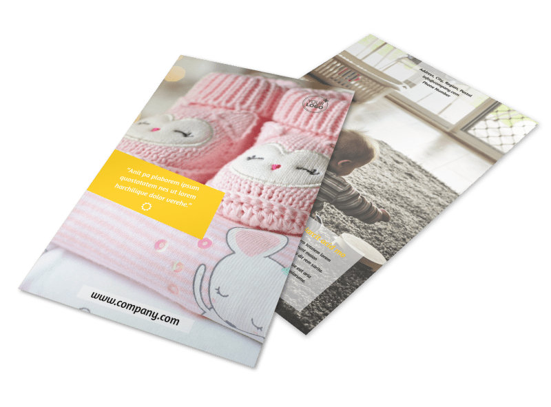 Baby Store Flyer Template | MyCreativeShop