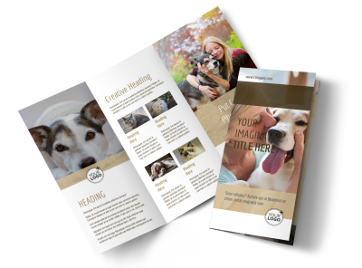Pet Rescue Brochure Template | MyCreativeShop