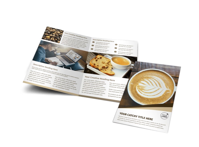 Coffee Shop Brochure Template | MyCreativeShop