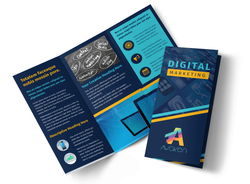 Marketing Pamphlet Templates PDF Template