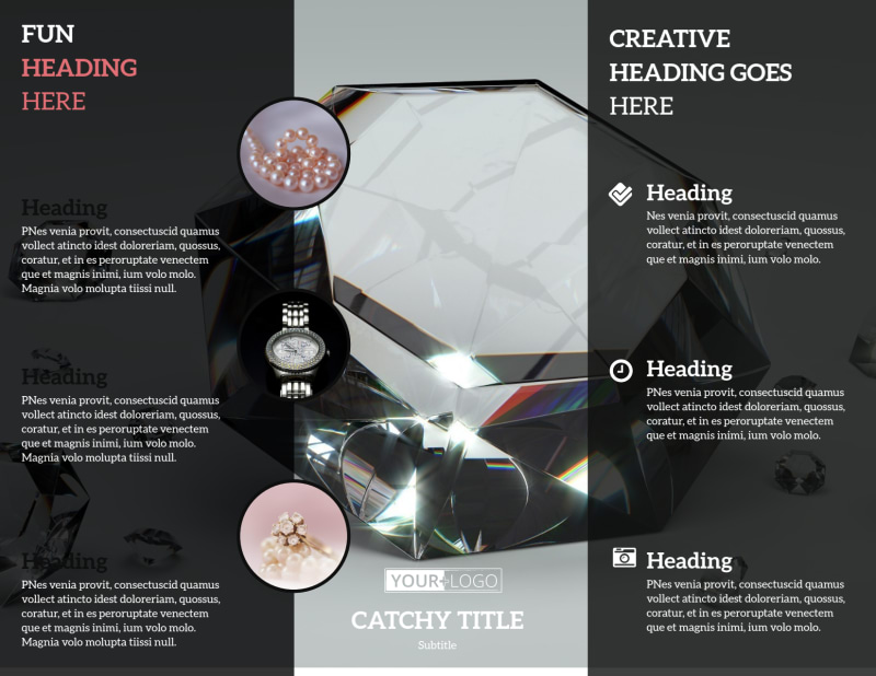 Jewelry Store Brochure Template | MyCreativeShop