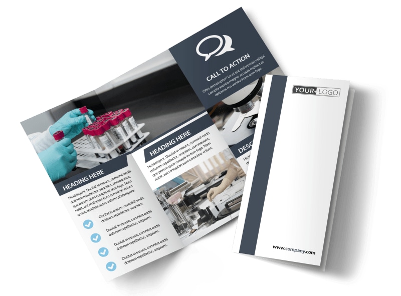 Chemistry Screening Library Brochure Template