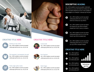 Martial Arts Brochure Template | MyCreativeShop