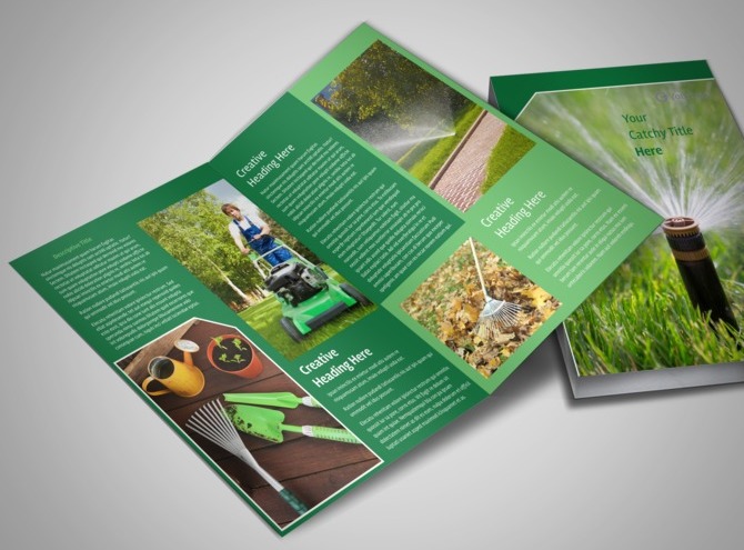 lawn-care-service-bi-fold-brochure-template