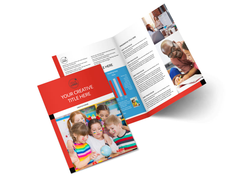 Language Learning Brochure Template | MyCreativeShop