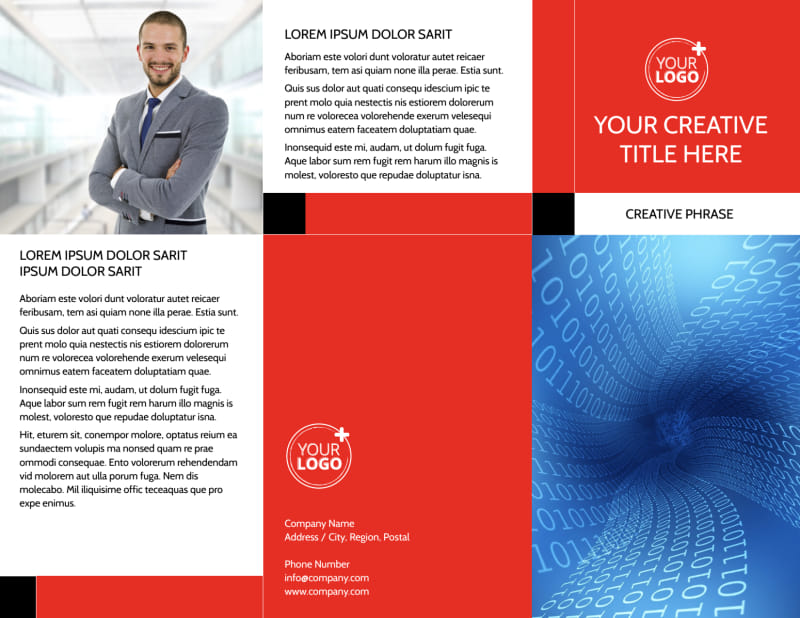 Data Analysis Consulting Brochure Template | MyCreativeShop