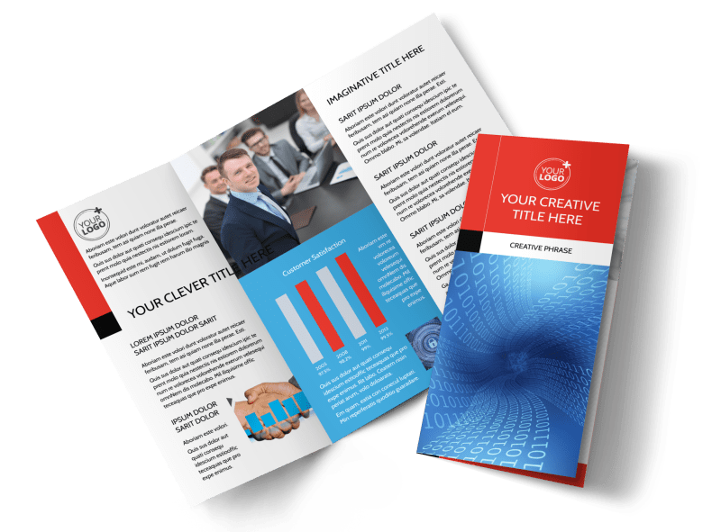 Data Analysis Consulting Brochure Template | MyCreativeShop