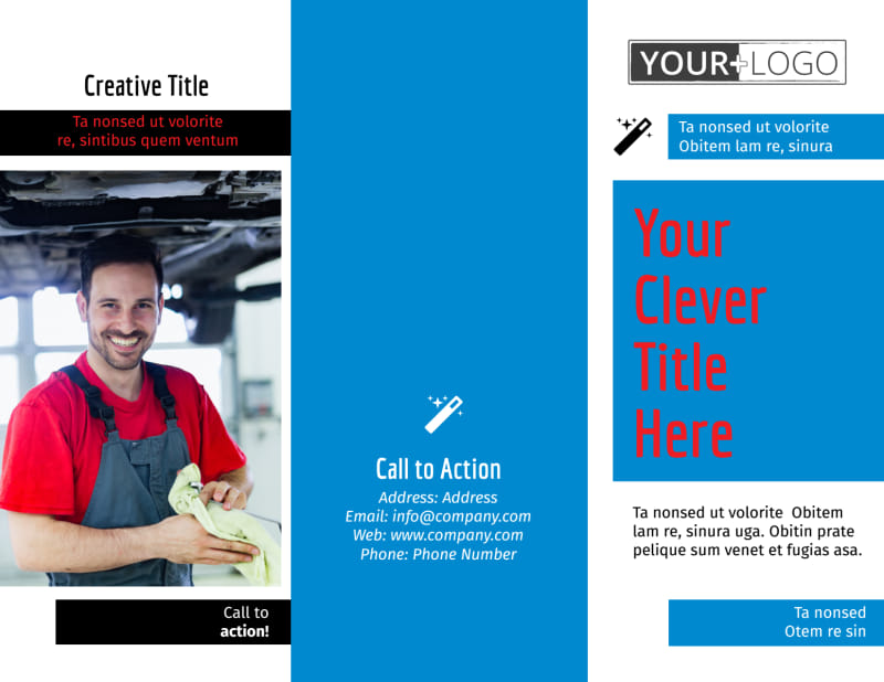 Automotive Service Brochure