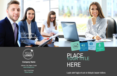 Marketing Agency Brochure Template | MyCreativeShop