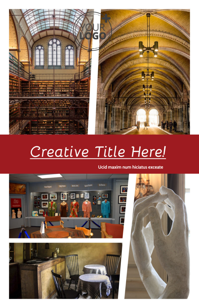 Museum Information Flyer Template | MyCreativeShop