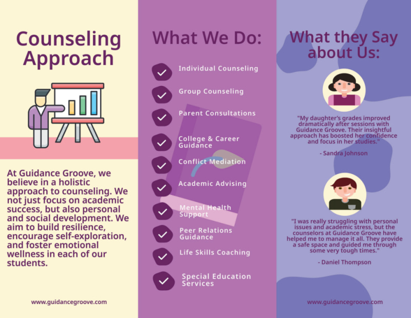 Comprehensive School Counseling Brochure