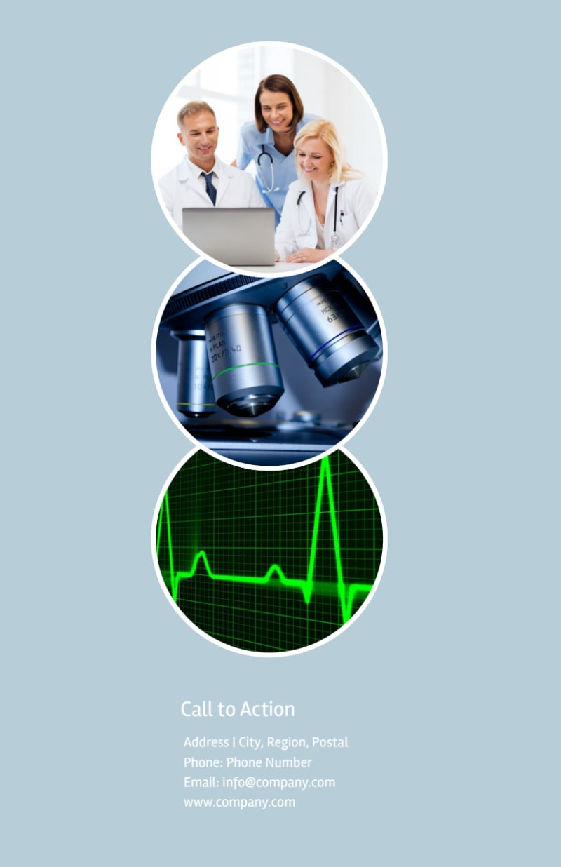 Medical Device Technology Flyer Template | MyCreativeShop