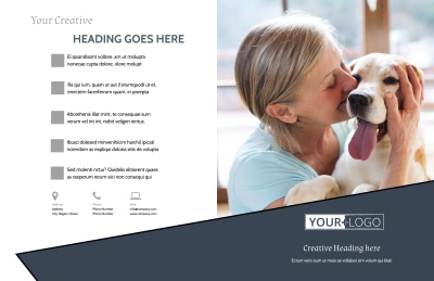 Veterinary Hospital Brochure Template | MyCreativeShop