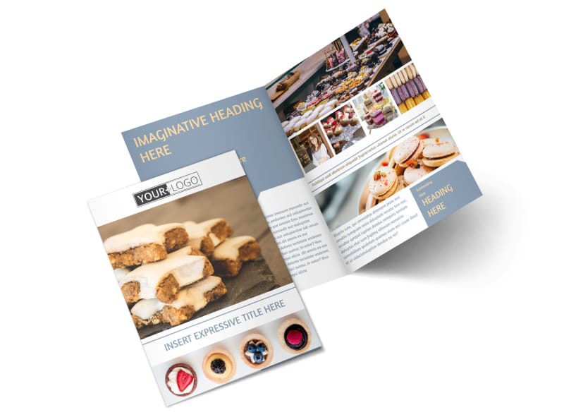 Fine Pastry Shop Brochure Template | MyCreativeShop