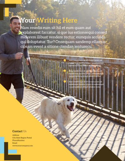 Dog Training Flyer Template MyCreativeShop
