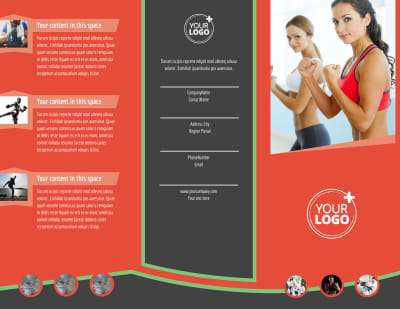 Self Defense Class Brochure Template | MyCreativeShop