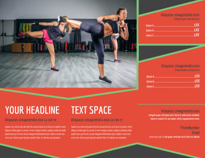 Self Defense Class Brochure Template | MyCreativeShop
