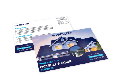 Pressure Washing Postcard Templates | MyCreativeShop