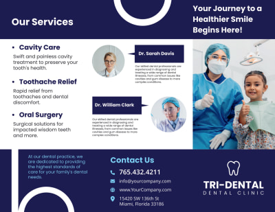 Dental Brochure Templates | MyCreativeShop