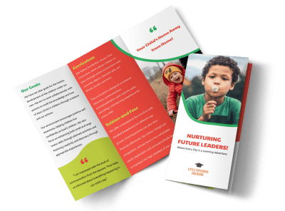 Daycare Brochure Templates | MyCreativeShop