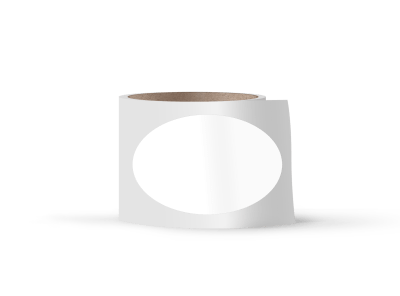 Blank Oval Label Templates | MyCreativeShop