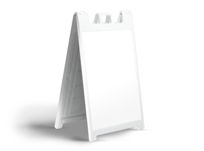 Blank A-Frame Sign Templates | MyCreativeShop