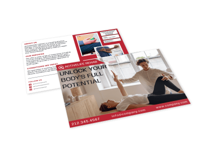 Medical & Health Care Postcard Templates | MyCreativeShop