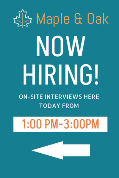 Now Hiring Templates | MyCreativeShop