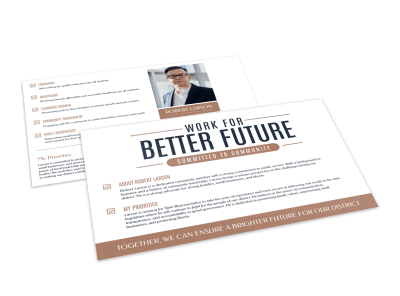 Political Postcard Templates | MyCreativeShop