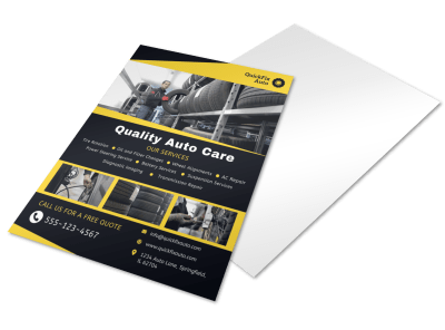 Car Repair Flyer Template | MyCreativeShop